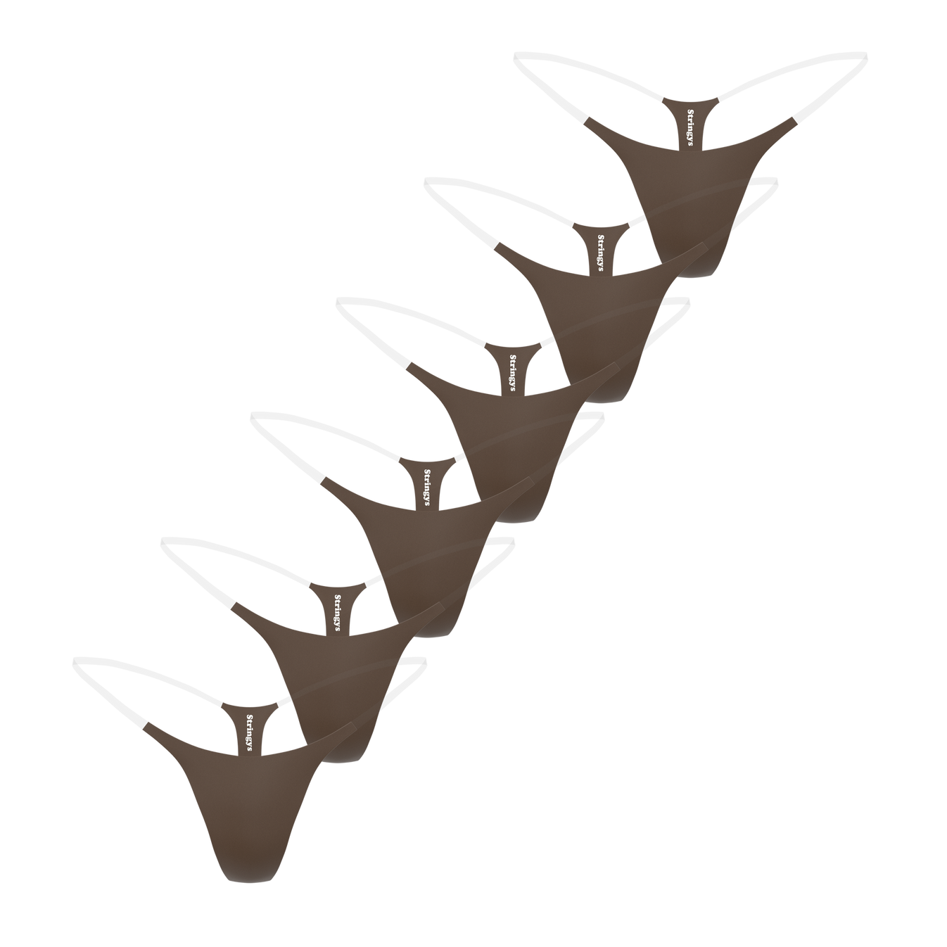 6 Pack Nude Invisible Underwear – Stringys